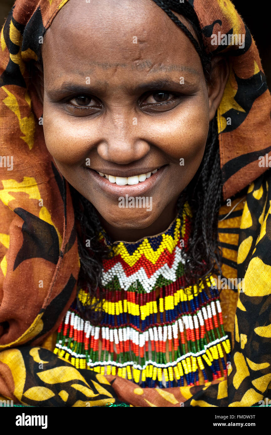 Woman belonging to the Afar tribe ( Ethiopia Stock Photo - Alamy