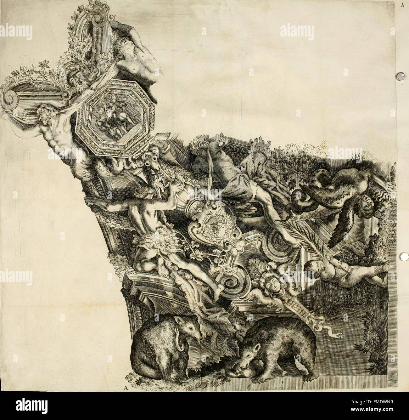 Aedes Barberinae ad Quirinalem (1642) is an architectural work by ...