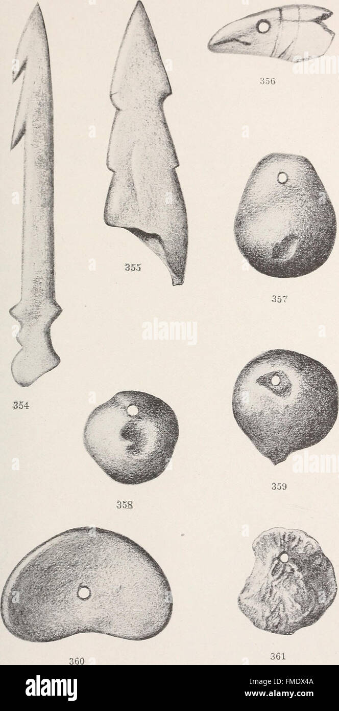 'Horn and Bone Implements of the New York Indians' (1902) explores the ...