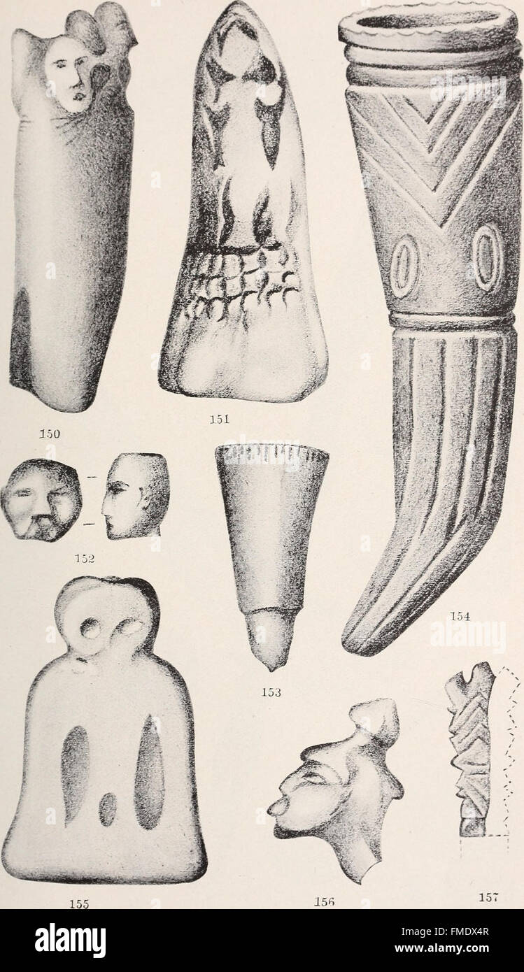 'Horn and Bone Implements of the New York Indians' (1902) explores ...