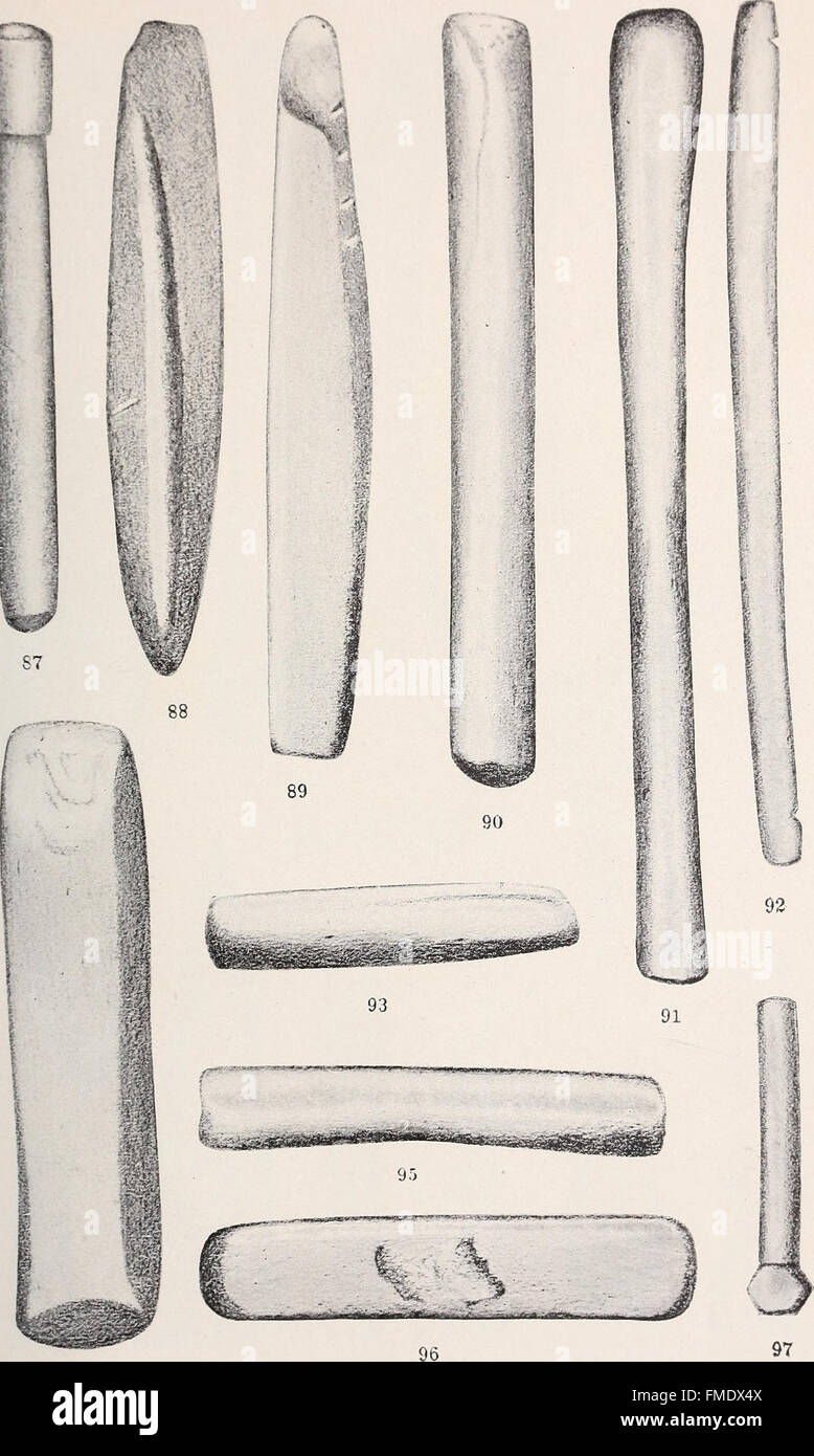 'Horn and Bone Implements of the New York Indians' (1902) provides ...