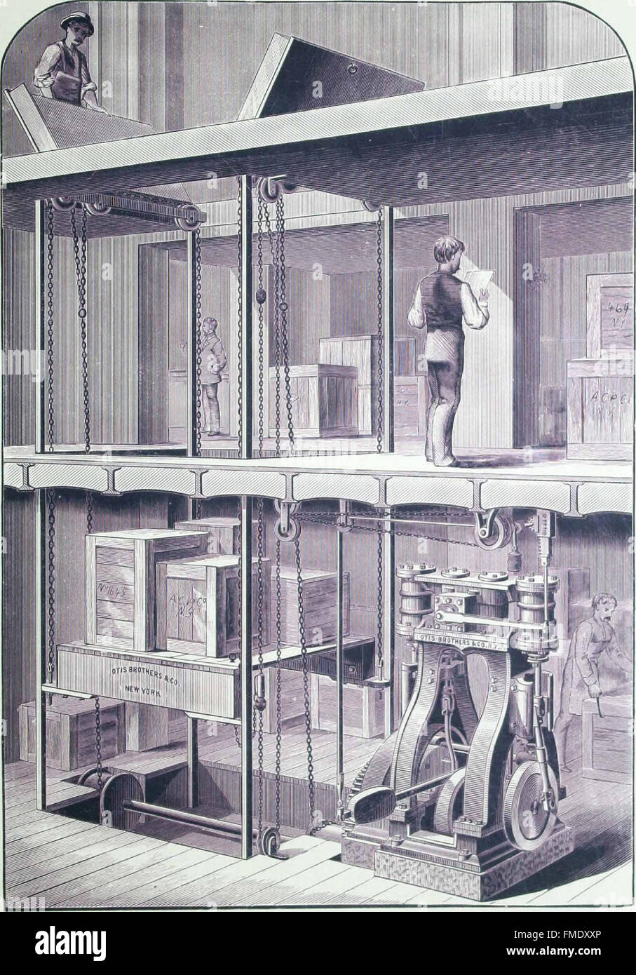 Steam elevator hi-res stock photography and images - Alamy