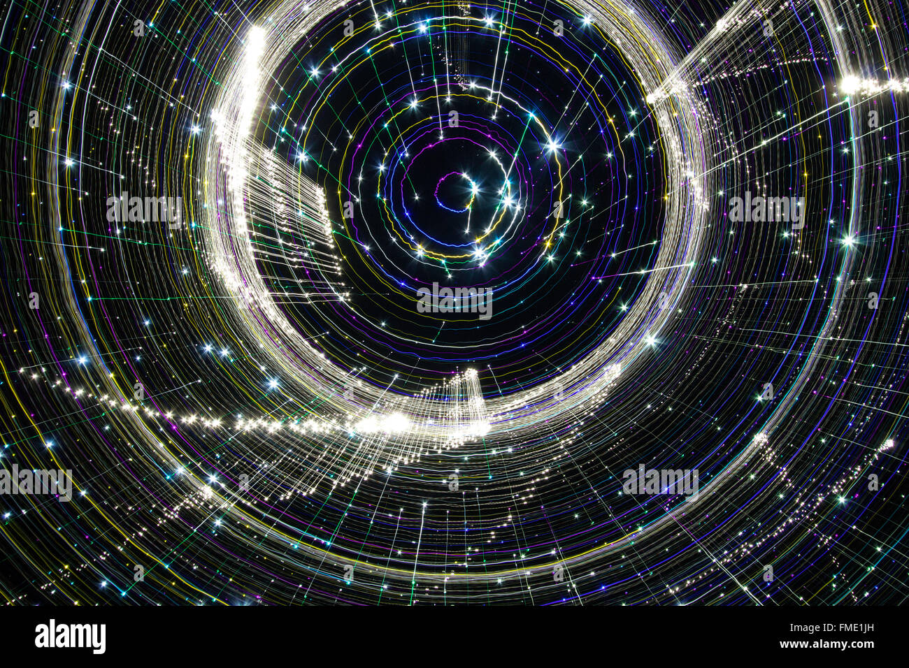 color of light effect growing in the dark Stock Photo - Alamy