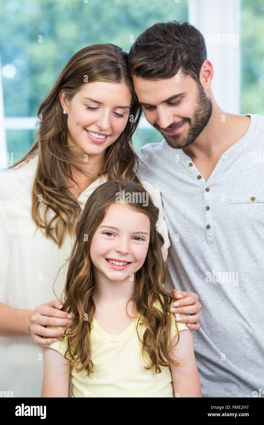 Close-up of happy family Stock Photo - Alamy