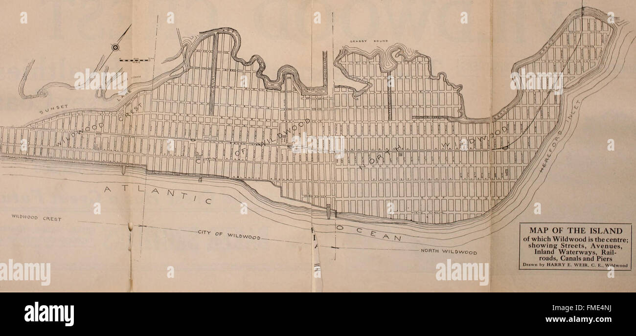 Wildwood Crest Map
