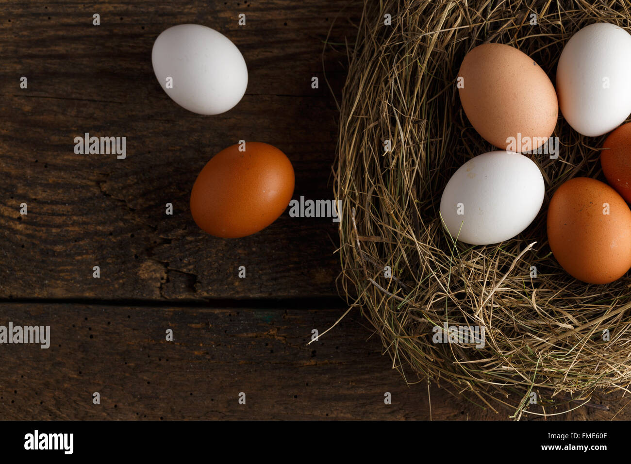 Chicken on nest hi-res stock photography and images - Alamy