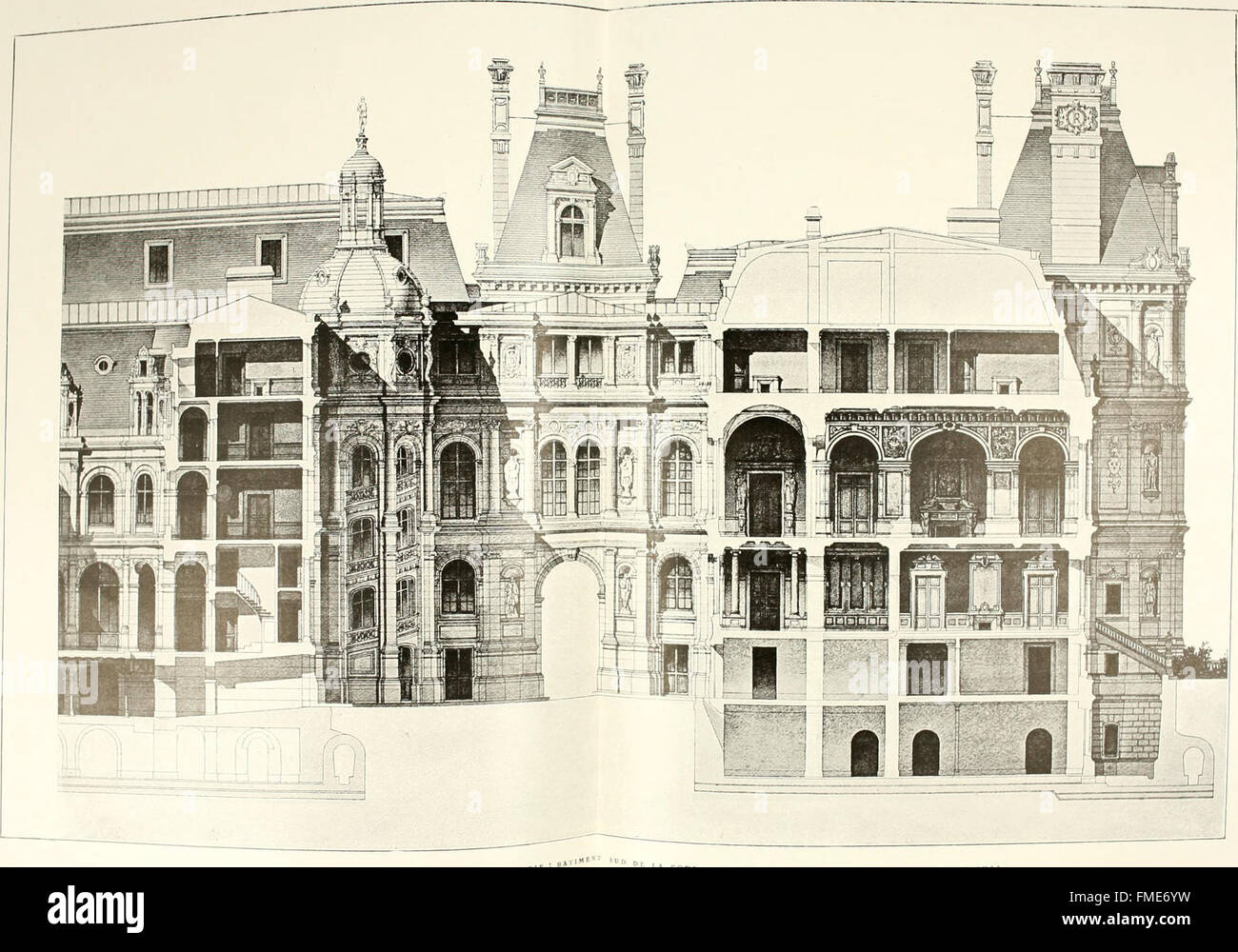 This 1900 work details the design, construction, and architectural ...