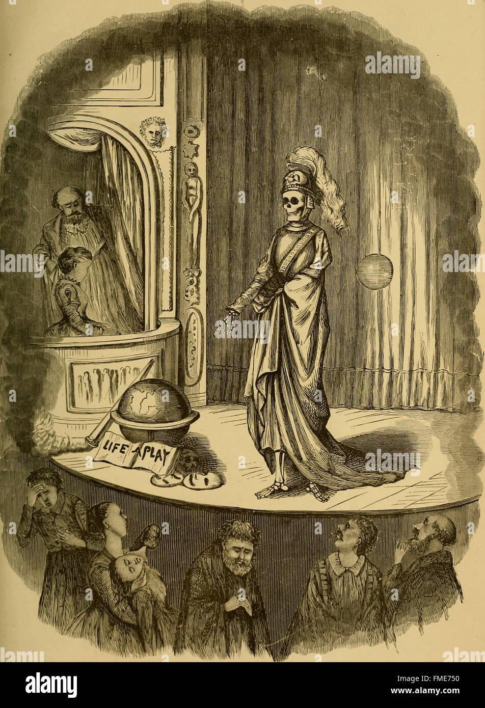 'Life and Death' (1873) explores the philosophical themes of existence ...