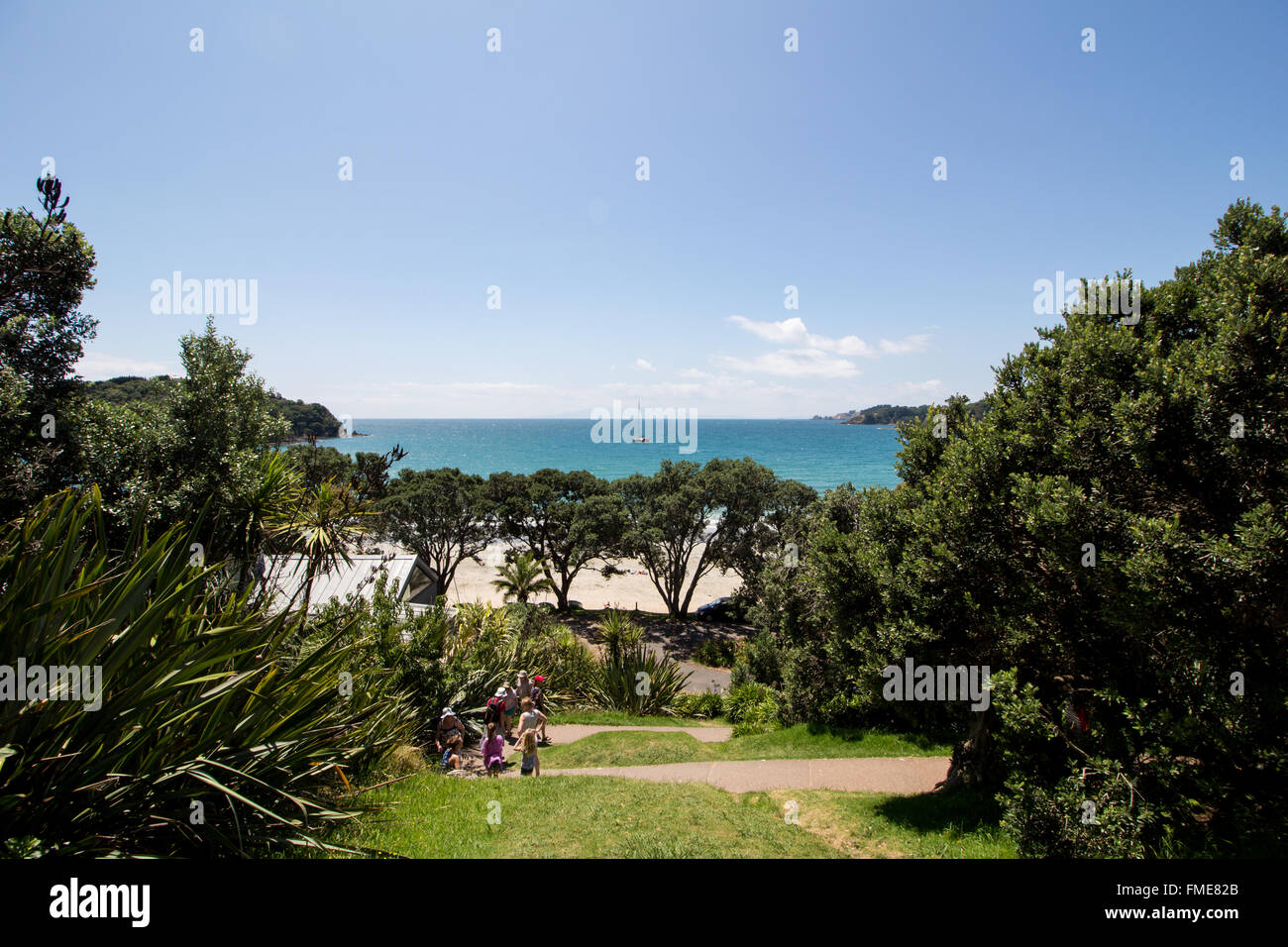 Oneroa new zealand waiheke island hi-res stock photography and images ...