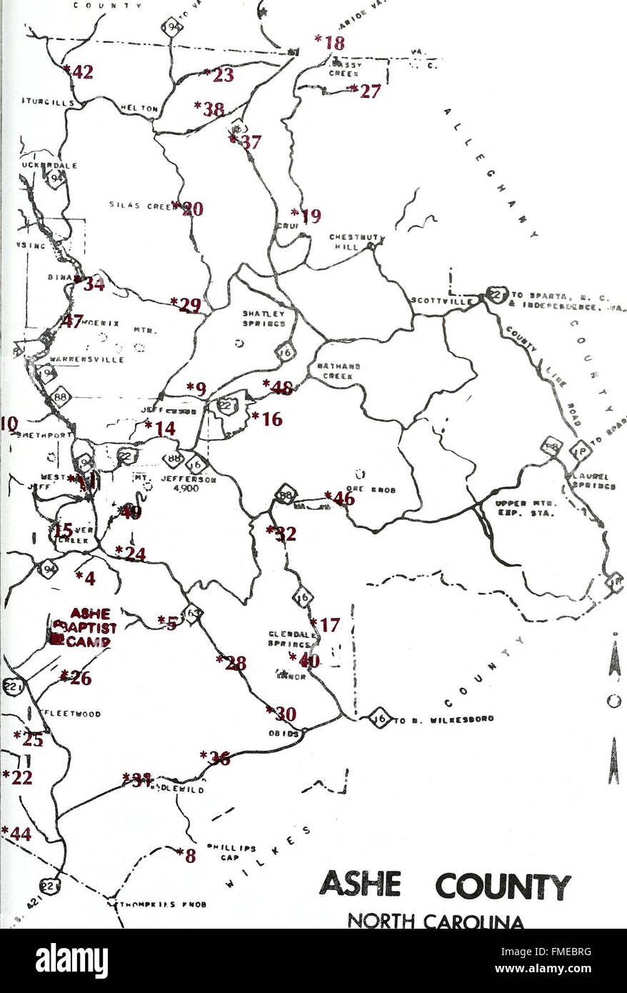 The 1986 minutes of the Ashe Baptist Association document the annual ...