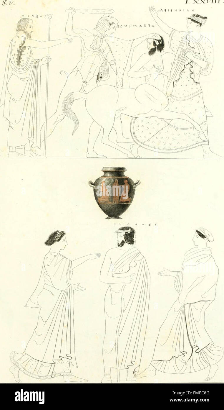 'Monumenti Etruschi' (1821) presents detailed descriptions and ...