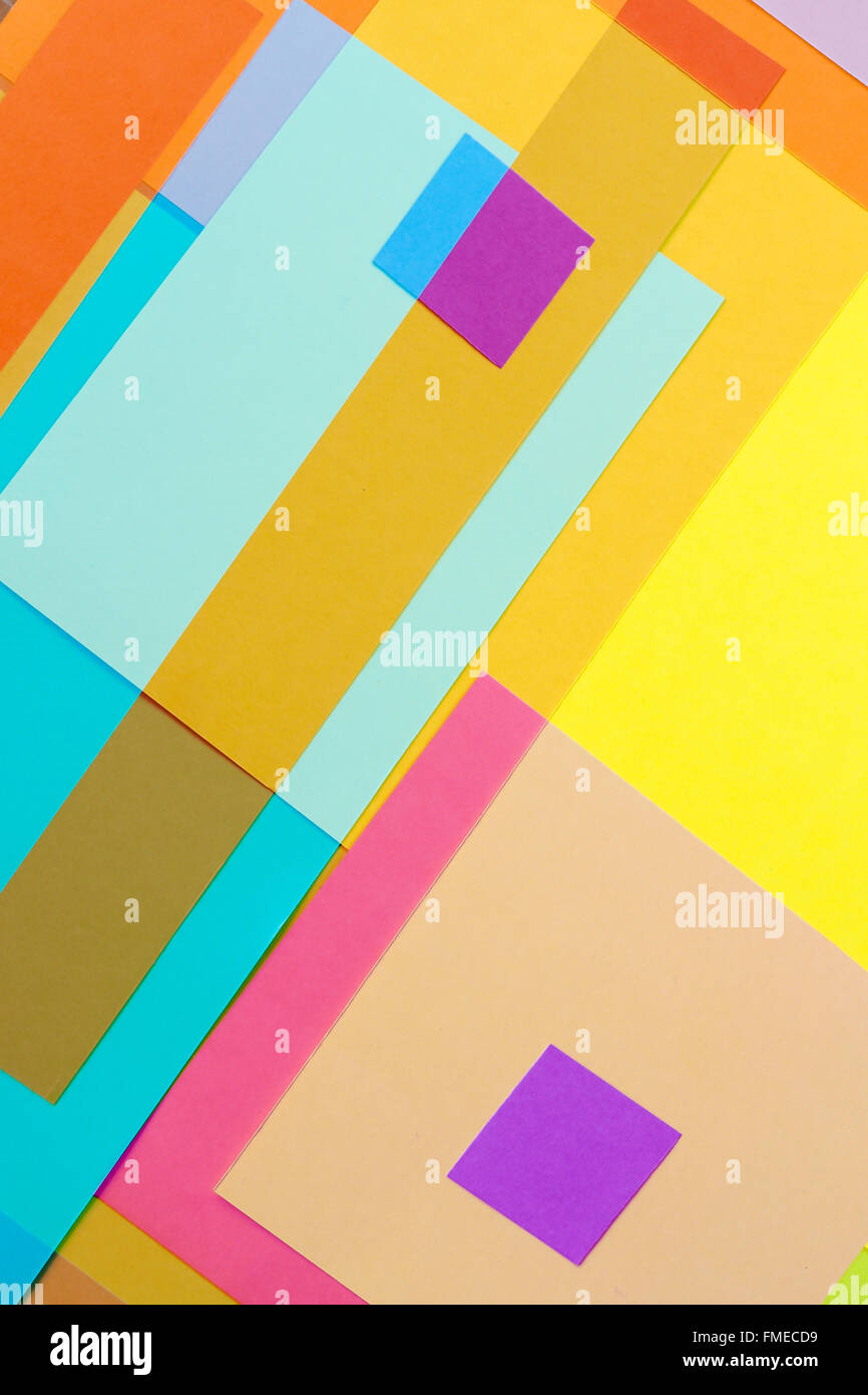 Cut Colored Paper 18 Stock Photo - Alamy