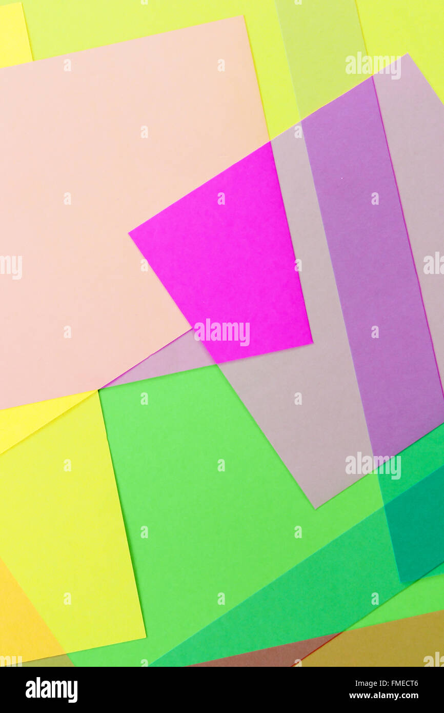 Cut Colored Paper 20 Stock Photo - Alamy
