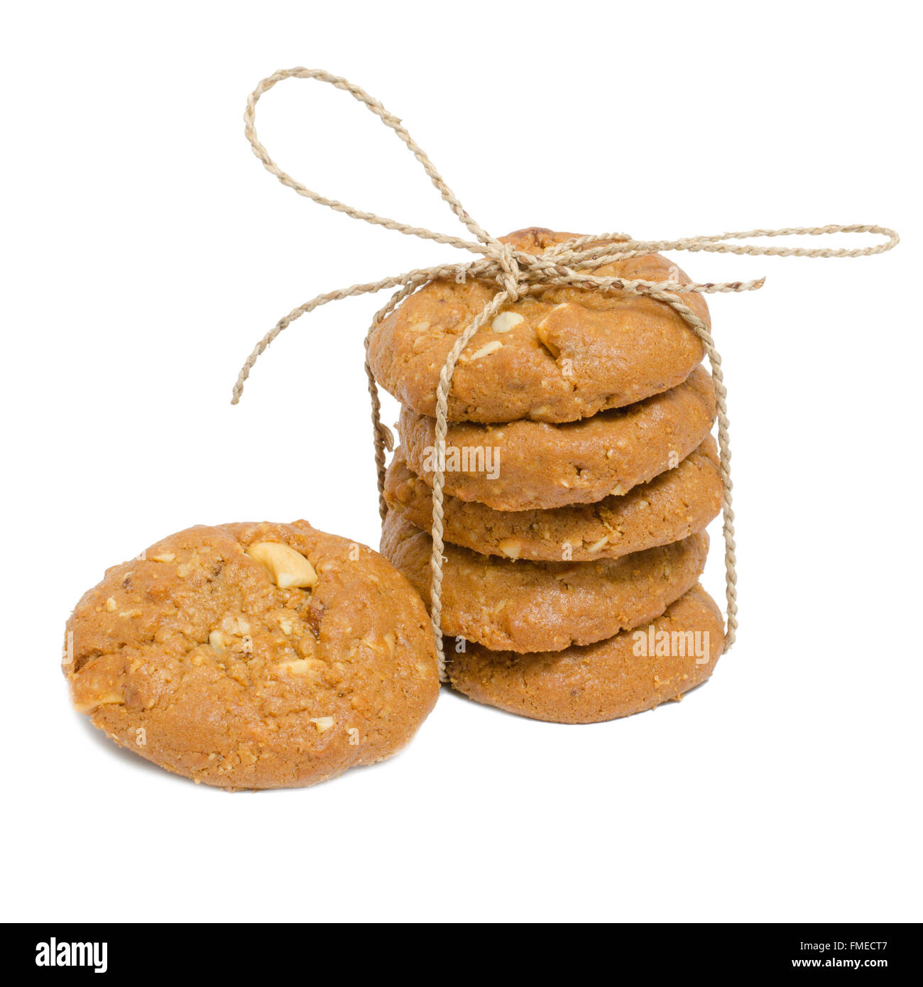 cookies isolated on white background Stock Photo - Alamy