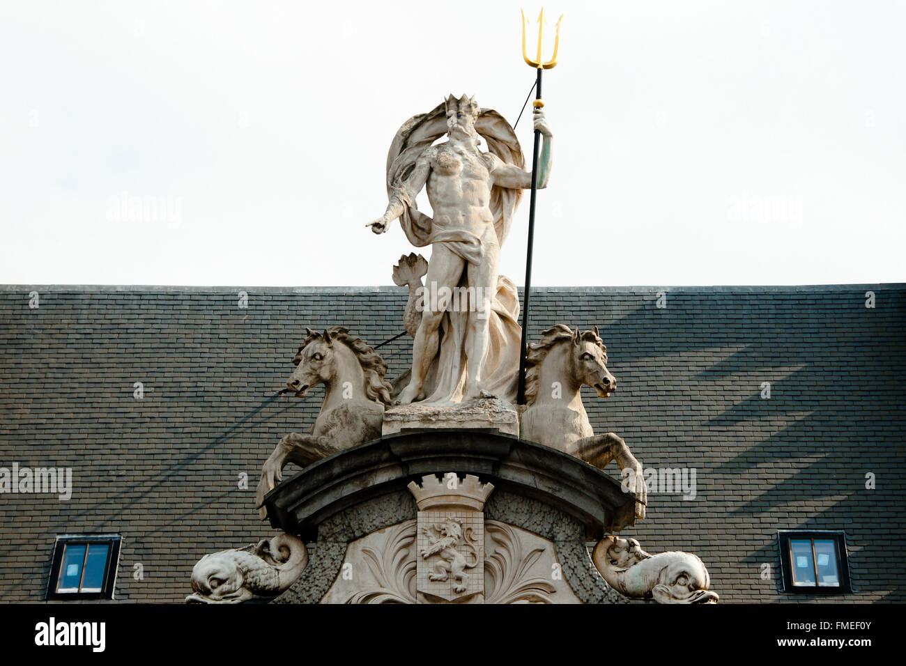 Poseidon statue hi-res stock photography and images - Alamy