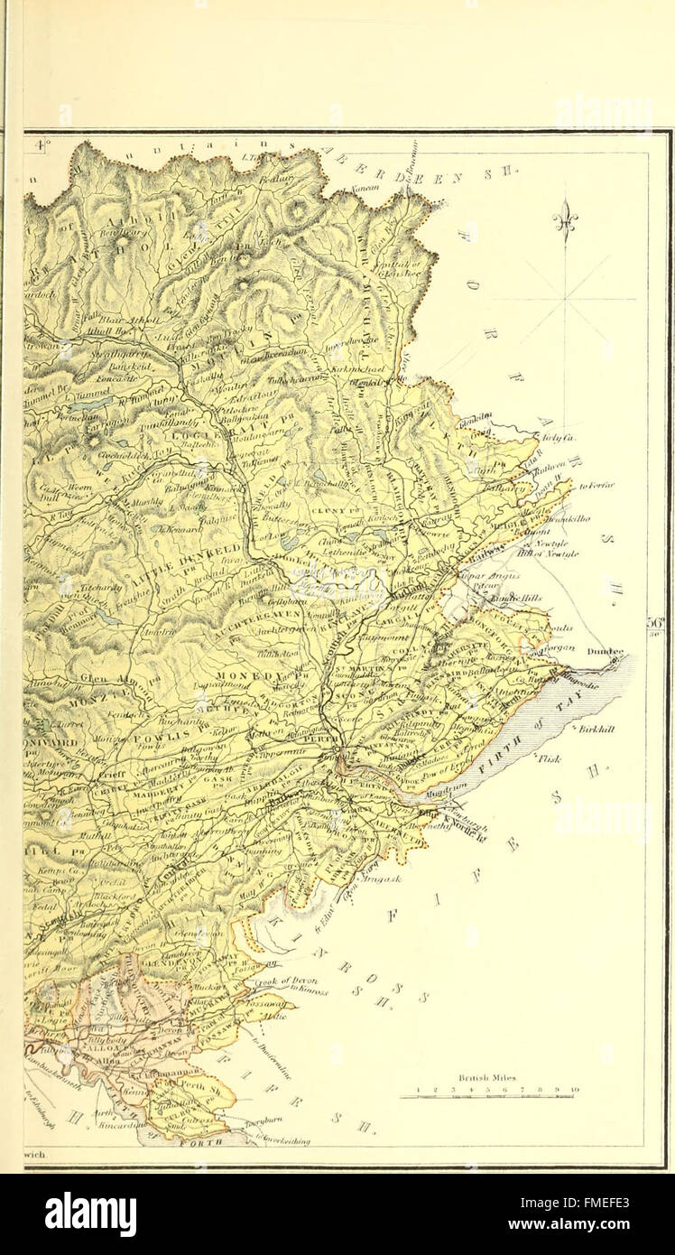 Ordnance survey map and scotland hi-res stock photography and images ...