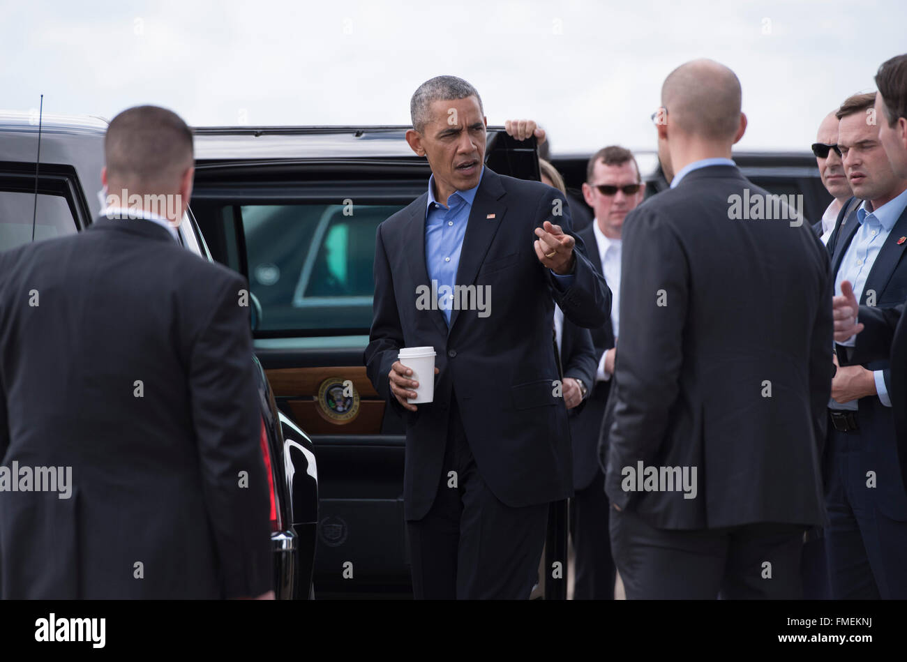 President limousine hi-res stock photography and images - Alamy