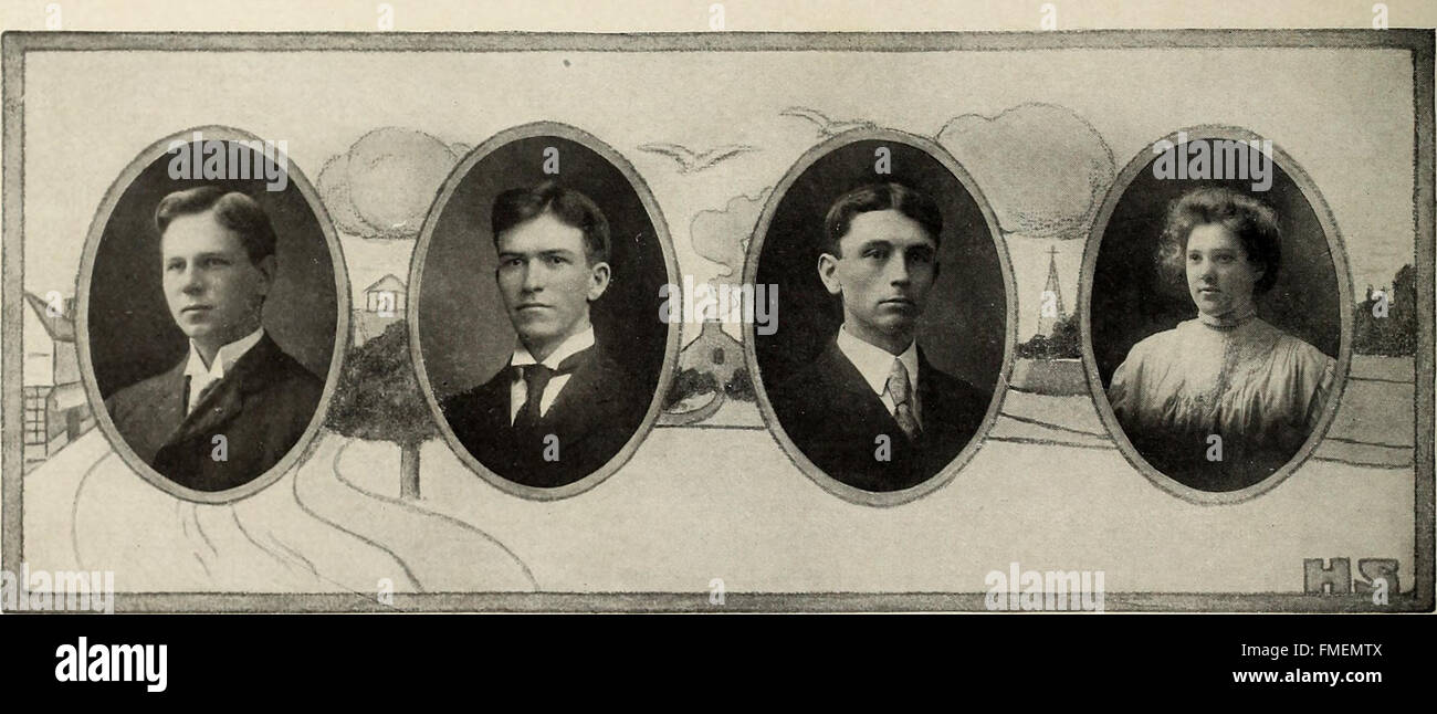 A collection of historical documents from 1907 detailing debris from ...