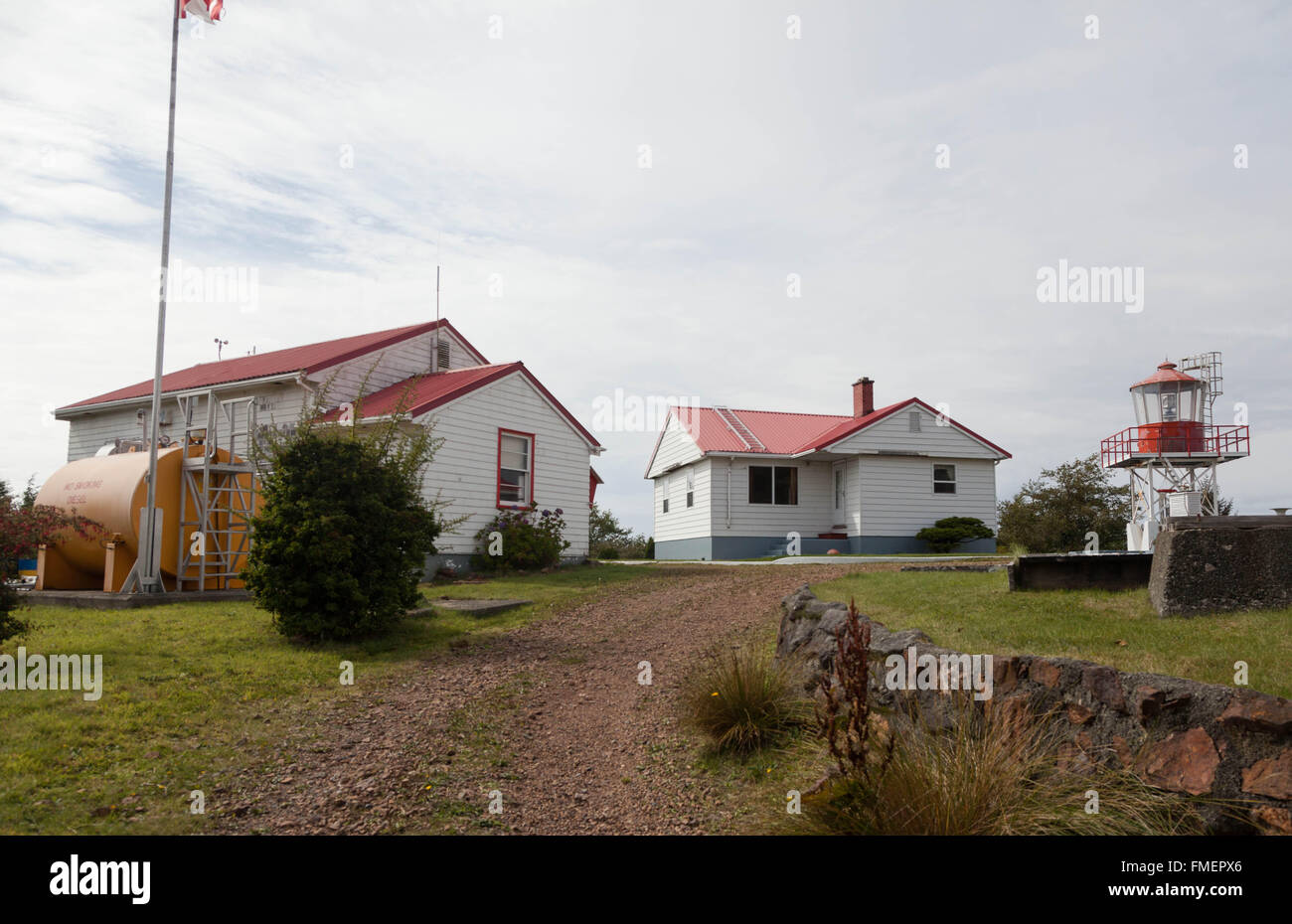 Cape Scott Lighthouse, Vancouver Island, BC Stock Photo - Alamy