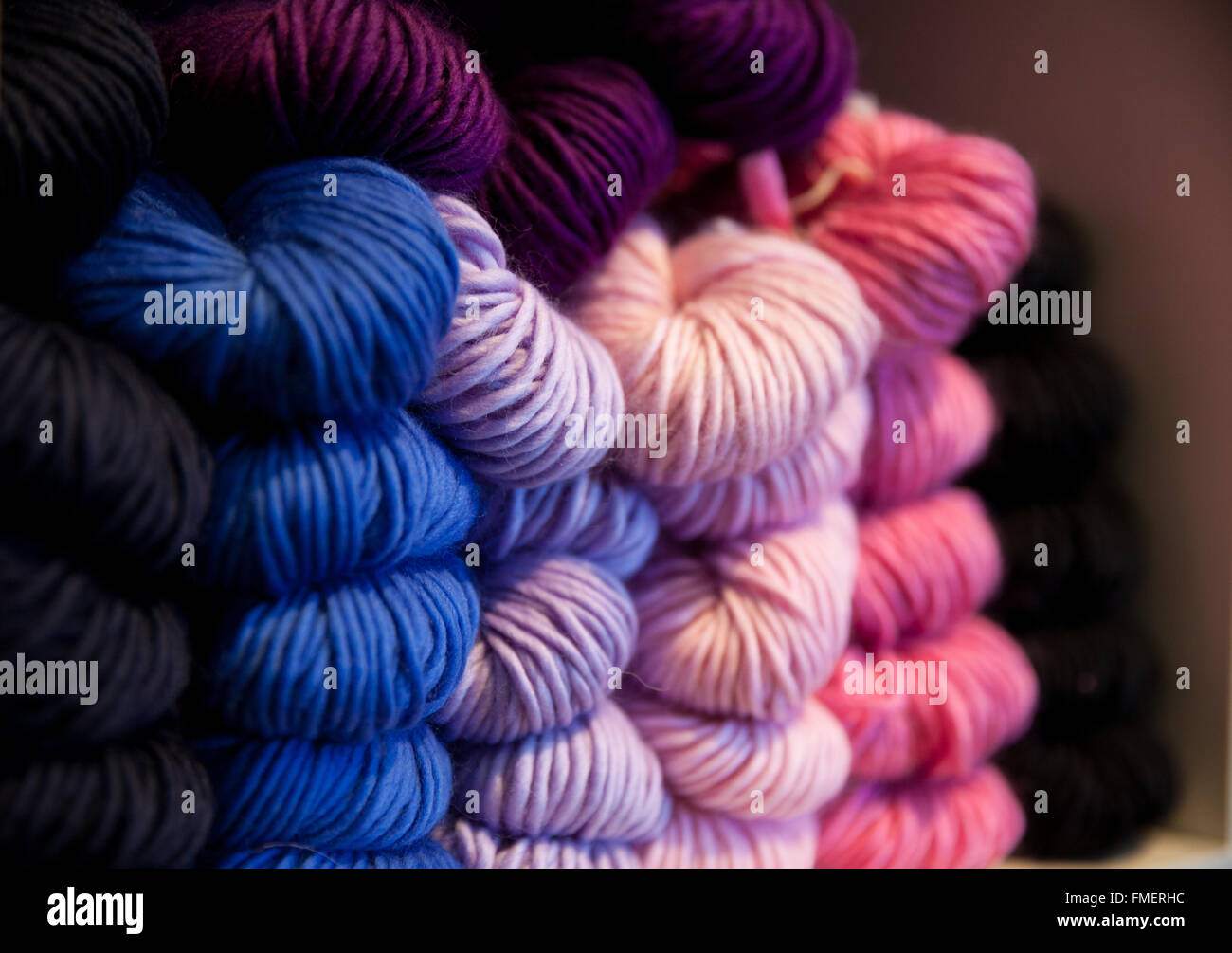 Yarn display hi-res stock photography and images - Alamy