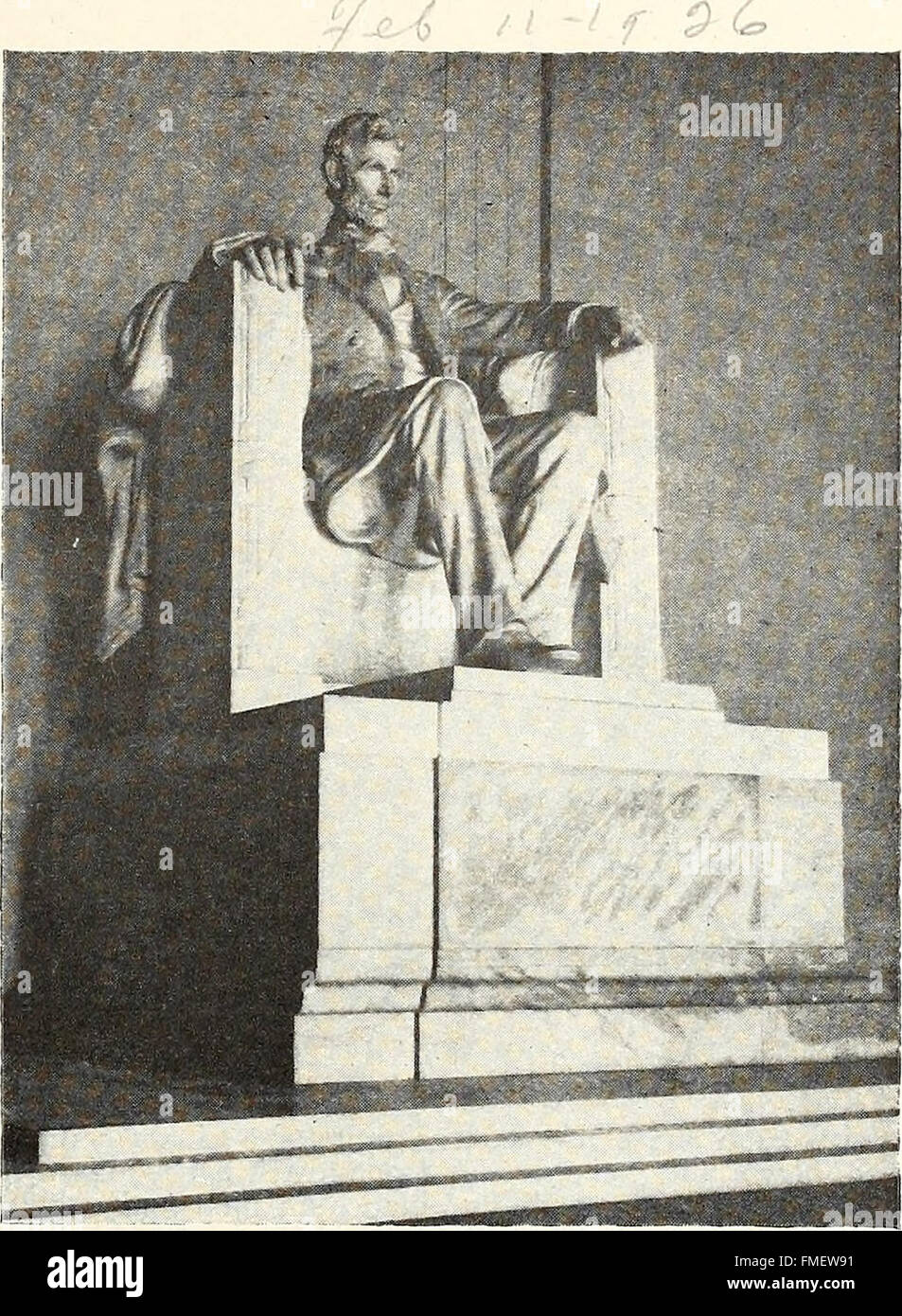 The Lincoln Memorial, established in 1922, houses statues of Abraham ...
