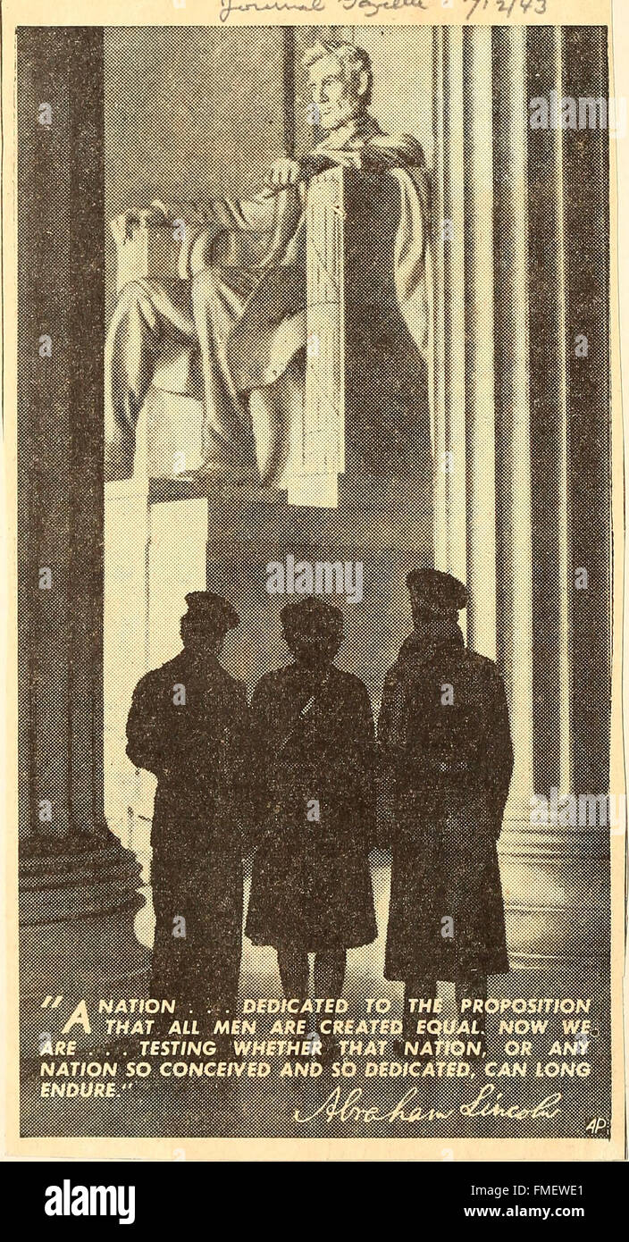 The 1922 Lincoln Memorial statues, located in Washington D.C ...