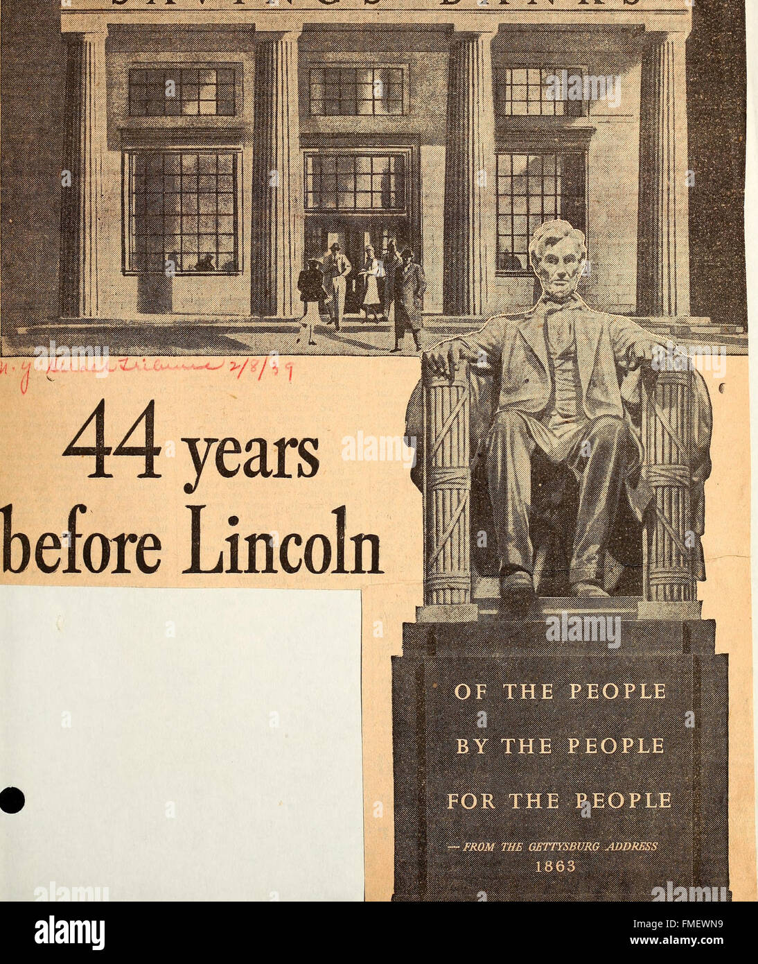 The statues at the Lincoln Memorial in Washington D.C., completed in ...