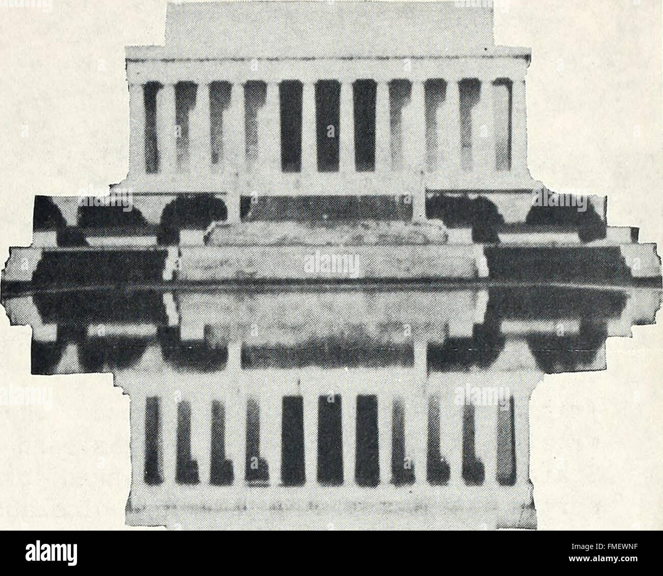 The *Lincoln Memorial* (1922) houses statues of Abraham Lincoln, an ...