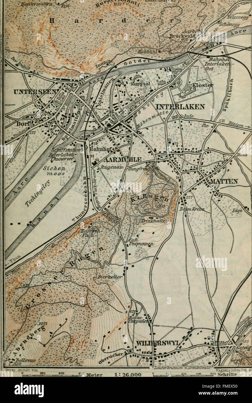 Map italy 1899 hi-res stock photography and images - Alamy