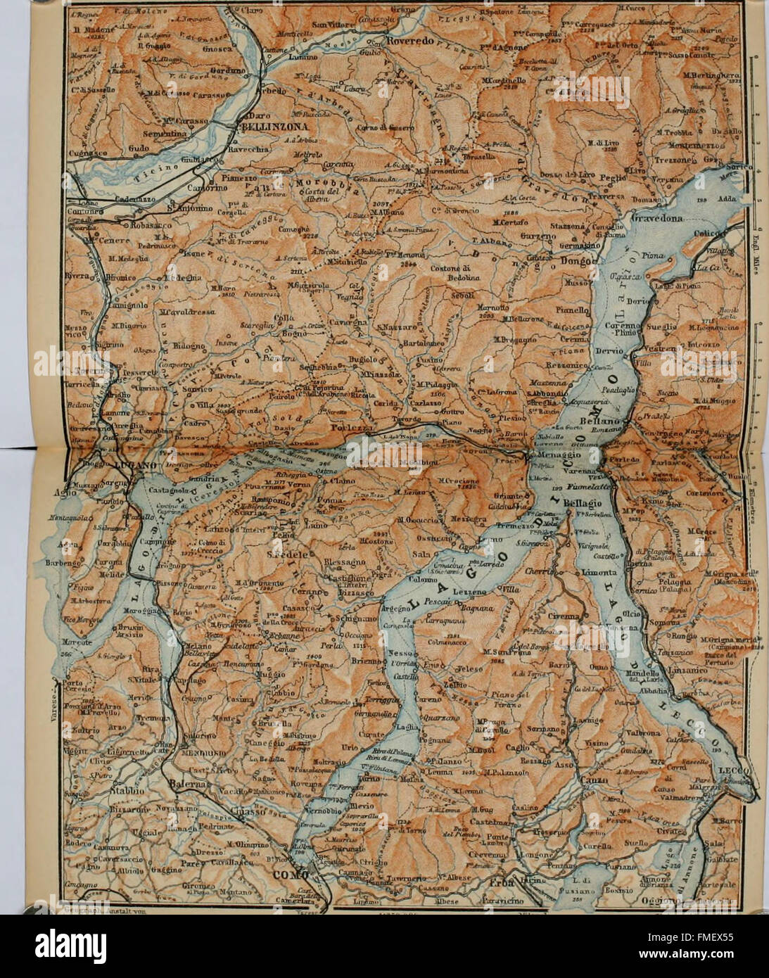 Map italy 1899 hi-res stock photography and images - Alamy