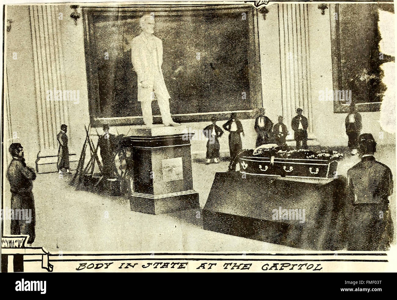 This historical account from 1865 details the tragic assassination of ...