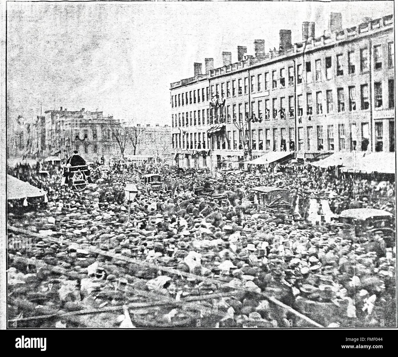 The assassination of Abraham Lincoln (1865 Stock Photo - Alamy