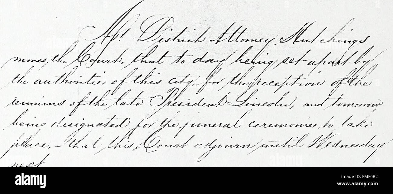 The assassination of Abraham Lincoln (1865 Stock Photo - Alamy