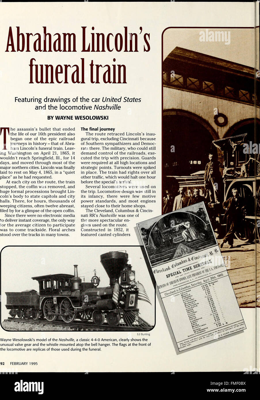 The assassination of Abraham Lincoln (1865 Stock Photo - Alamy