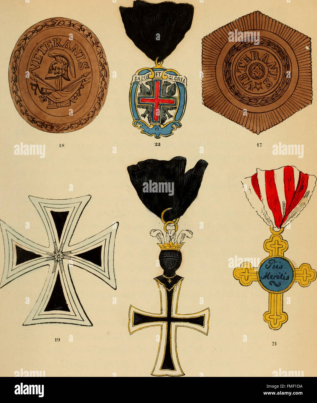 'The Book of Orders of Knighthood and Decorations of Honour' (1858 ...