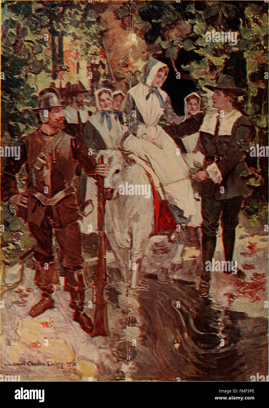 'The Courtship of Miles Standish' (1903) by Henry Wadsworth Longfellow ...