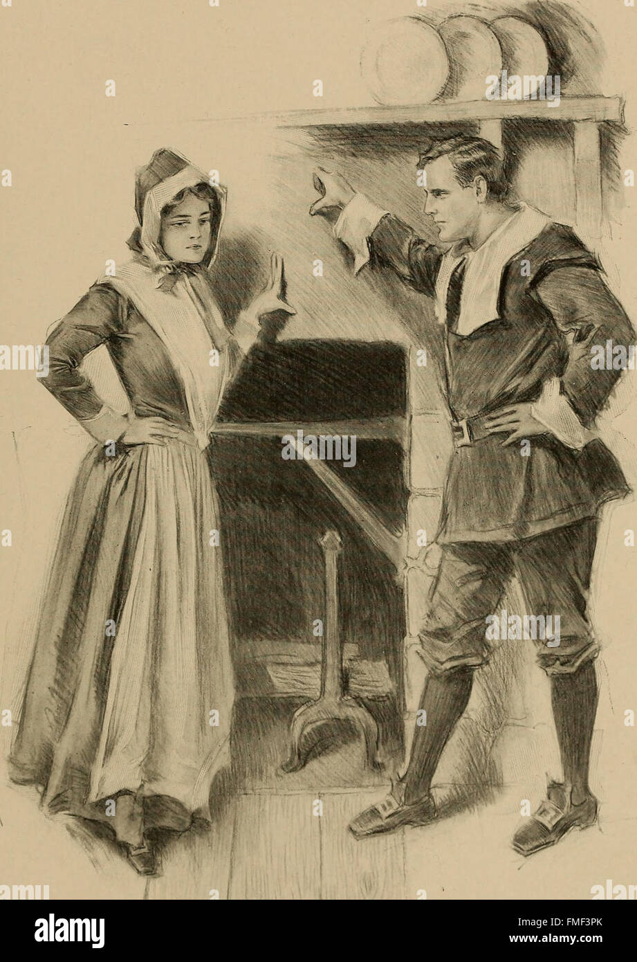 'The Courtship of Miles Standish' (1903) is a poem by Henry Wadsworth ...