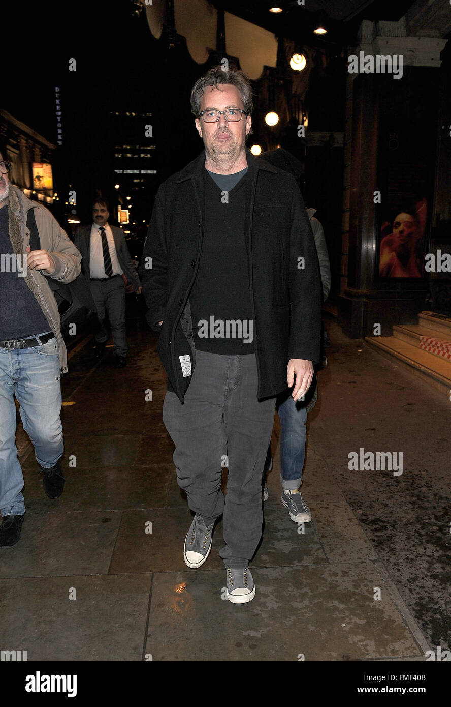 Matthew Perry out and about in the West End Featuring: Matthew Perry ...