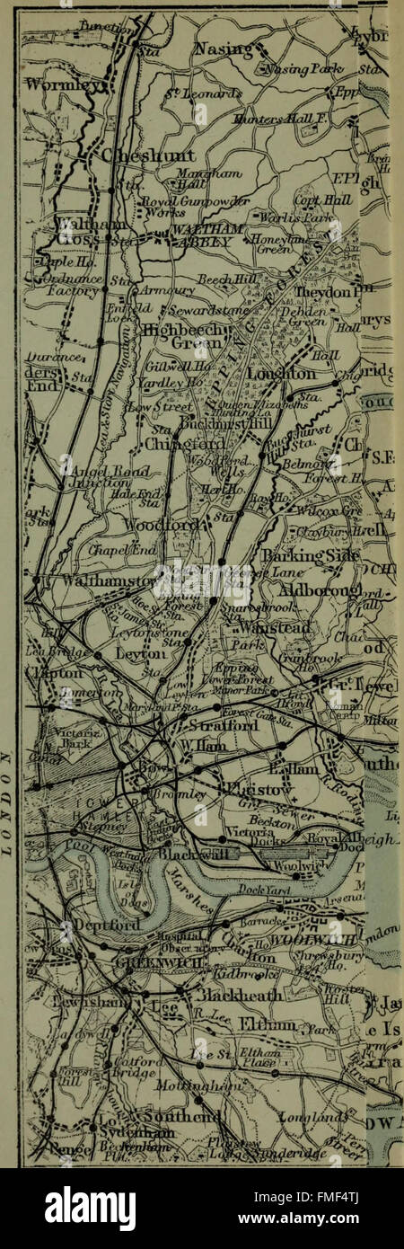 This 1886 guidebook explores the Eastern Counties of England, detailing ...