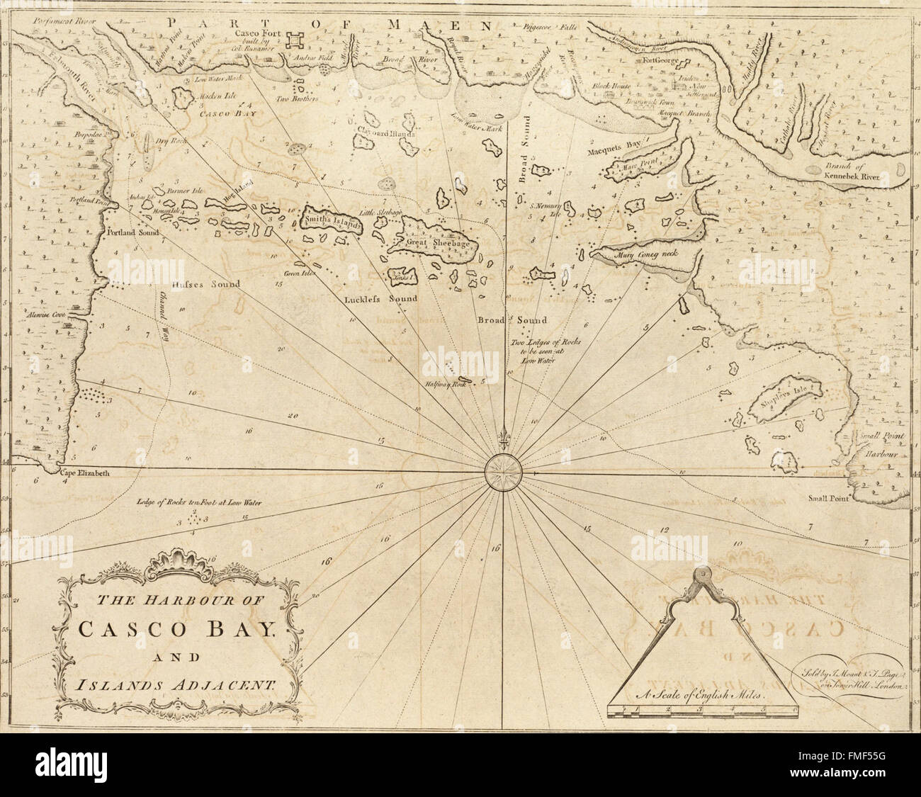 This historical maritime atlas details navigation routes from Hudson’s ...