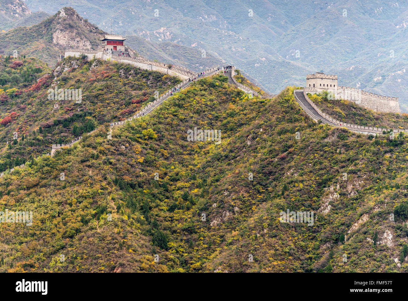 Qin dynasty building the great wall hi-res stock photography and images ...