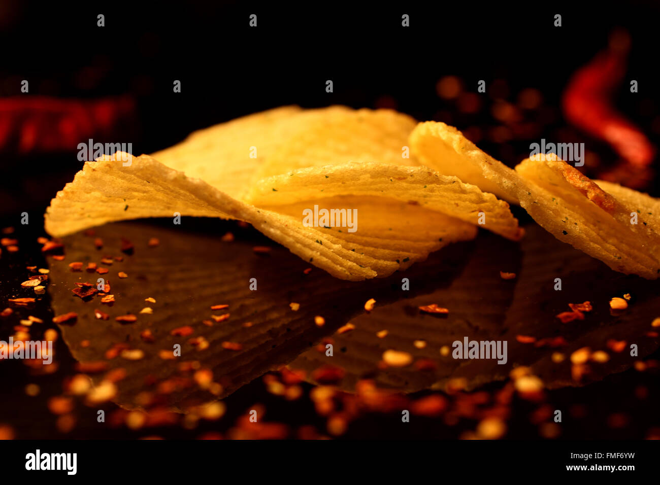 Indian finger chips hi-res stock photography and images - Alamy