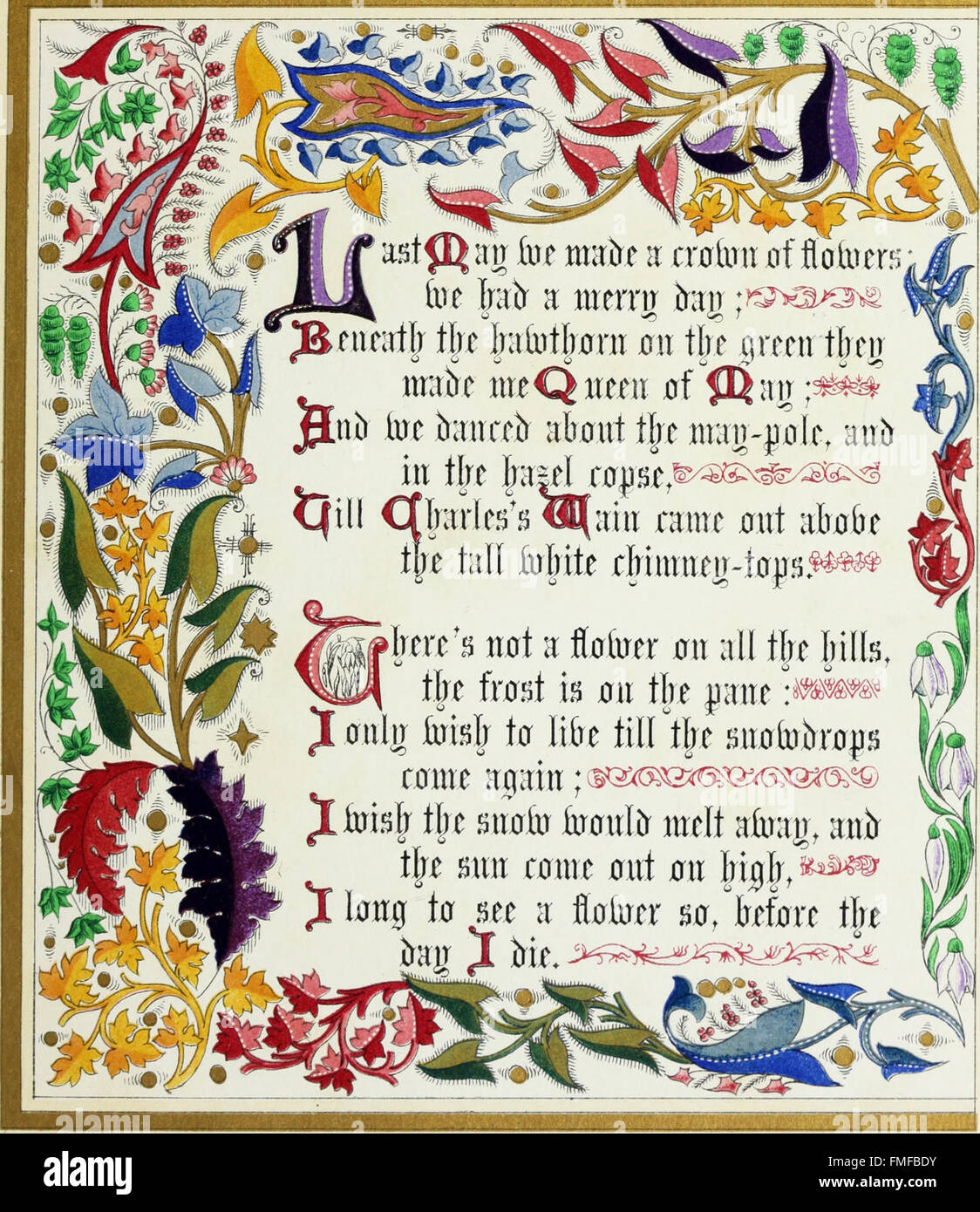 'The May Queen' (1860) is a narrative poem by Alfred Lord Tennyson. The ...