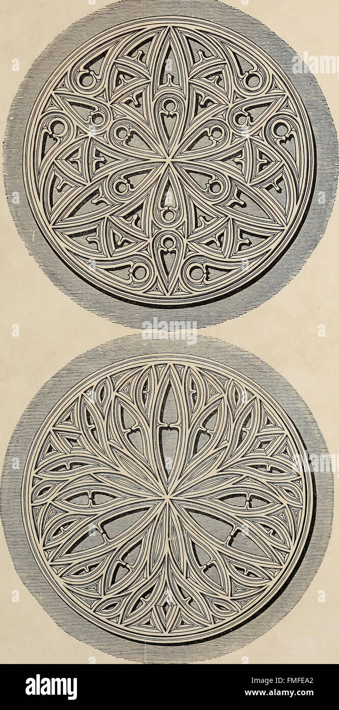 The power of form applied to geometric tracery - one hundred designs ...