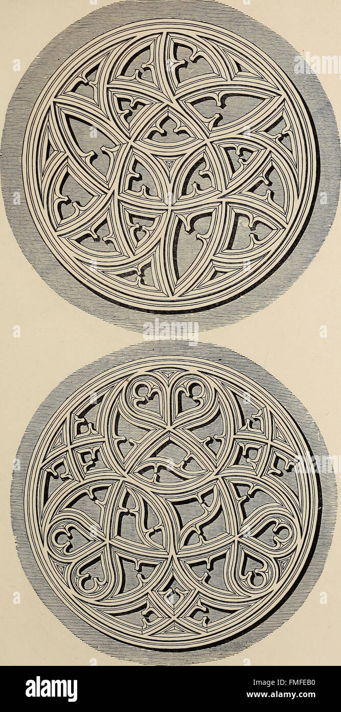 'The Power of Form Applied to Geometric Tracery' (1851) presents 100 ...
