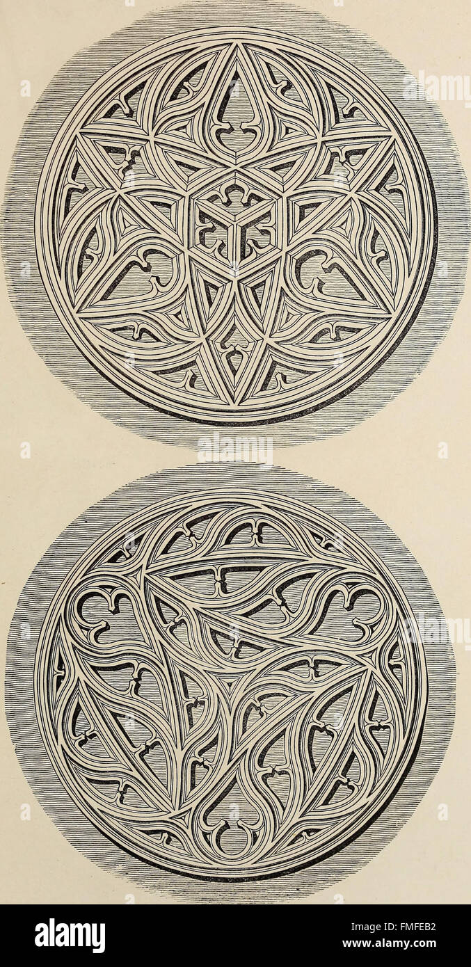 'The Power of Form Applied to Geometric Tracery' (1851) presents 100 ...
