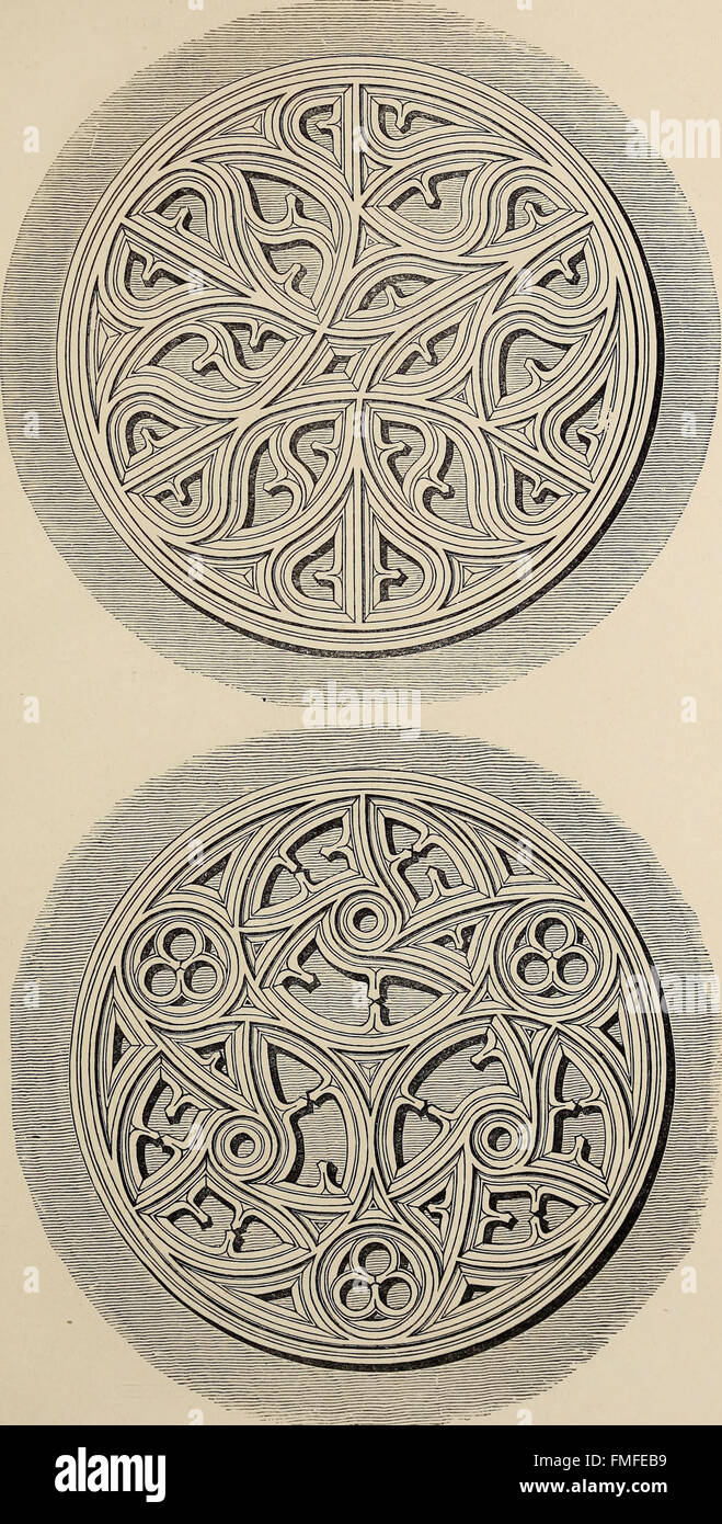 Published in 1851, this work explores geometric tracery in ...