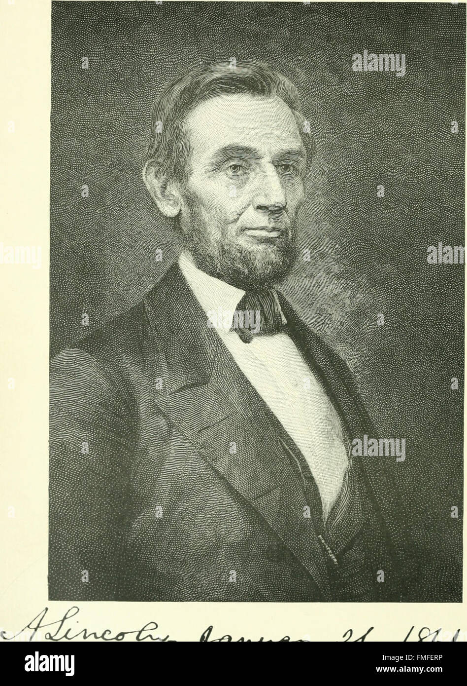 Abraham Lincoln; a history (1890 Stock Photo - Alamy