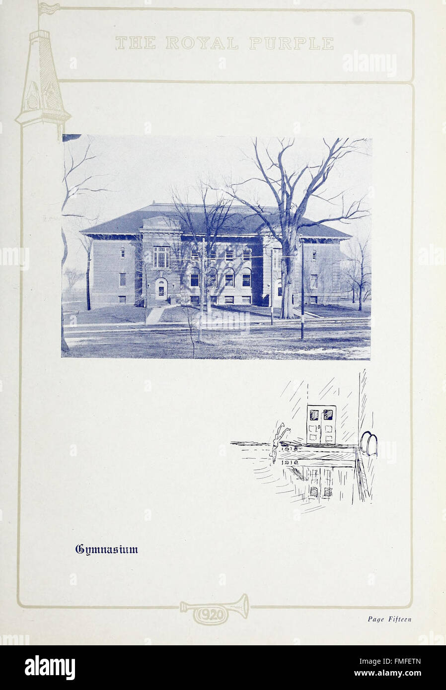 'The Royal Purple' (1920) is a work focused on the symbolism, history ...