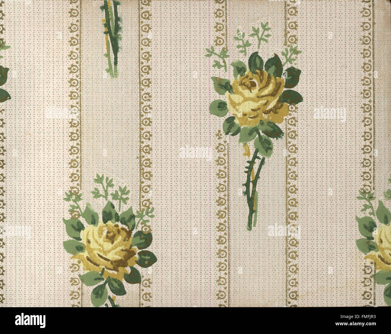Wallpaper patterns 1900s hi-res stock photography and images - Alamy